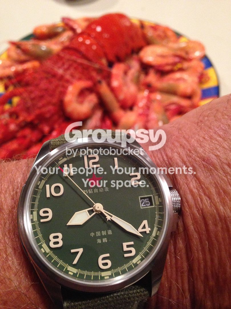 Review: Sea-Gull D813.581 Chinese military automatic watch | WatchUSeek ...