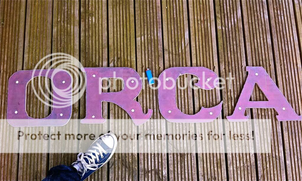 JAWS orca letters, POLTERGEIST clown head and GLADIATOR shoulder armour