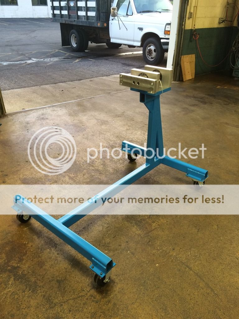 Built an engine stand for a 6CT | Cummins Diesel Forum